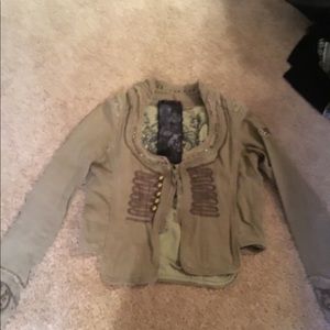 Miss Me | Jackets & Coats | Miss Me Jacket Rhinestone Like New Large ...